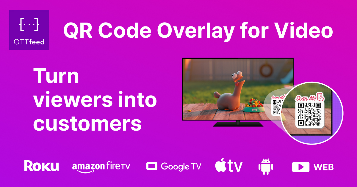 QR Code Overlay for Video, Turn Every Video Into a Sales Tool | OTTfeed ...